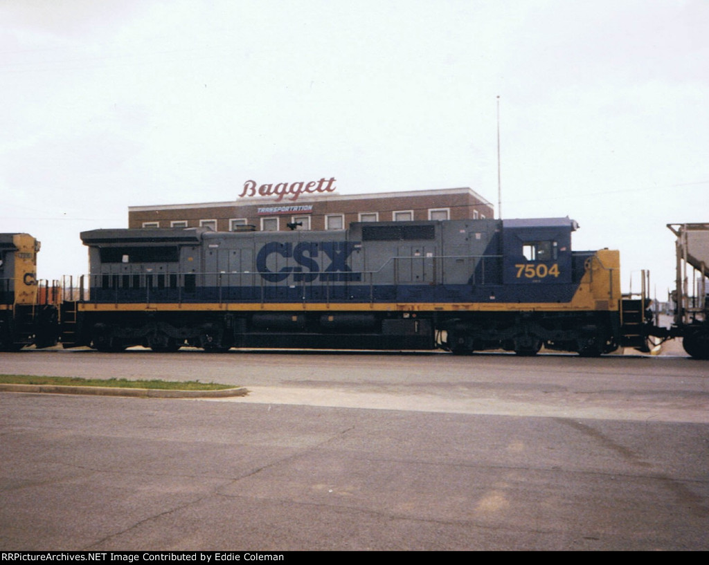 CSX C40-8 #7504